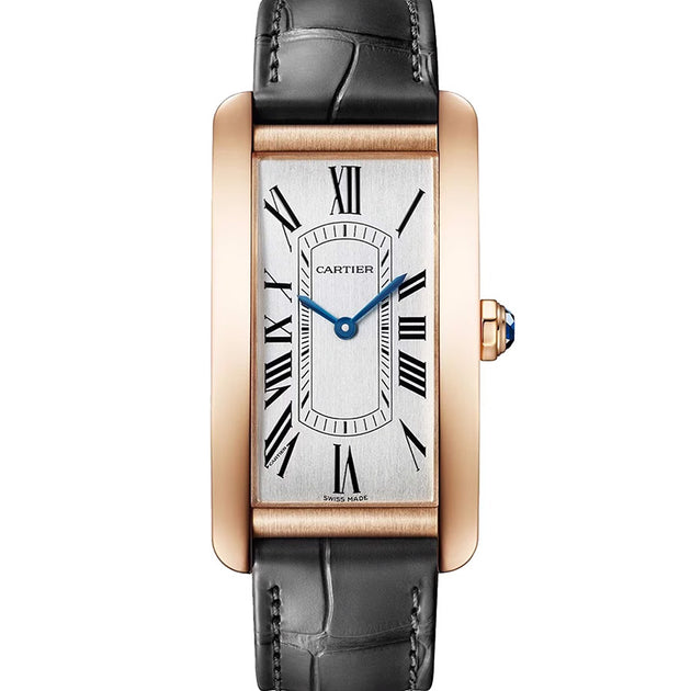 Cartier Tank Americaine 44mm Silvered Dial Watch | WGTA0134