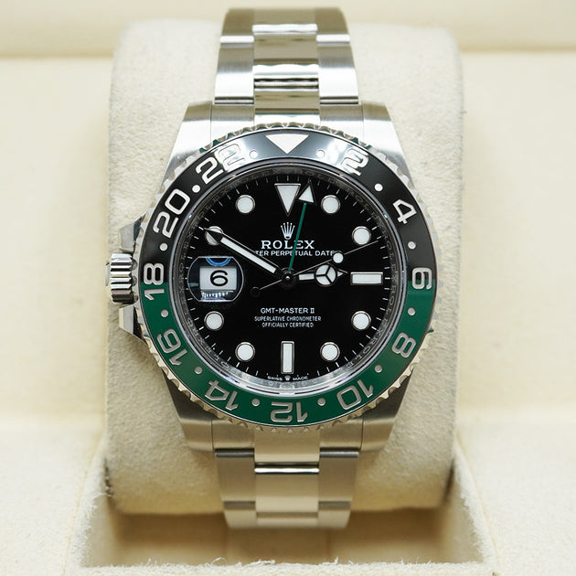 Rolex GMT-Master II Sprite Lefty 40mm Steel Oyster | 126720VTNR – First ...