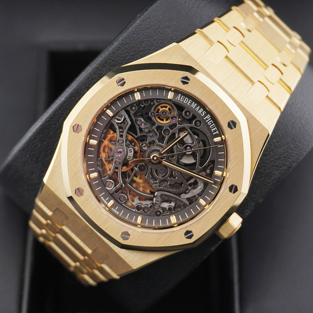 Audemars Piguet Royal Oak 41mm 15407BA Openworked Dial