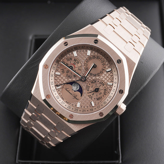 Audemars Piguet Royal Oak Perpetual Calendar Sand Gold Limited 150 Pie