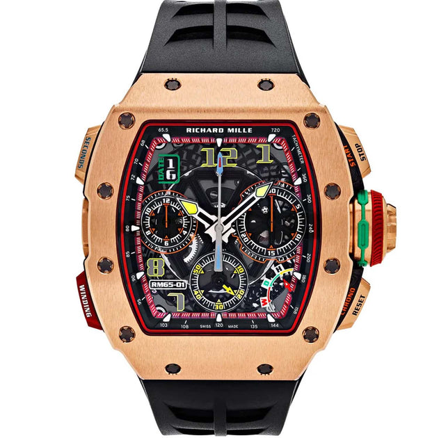 Richard Mille RM65-01 Automatic Winding Rose Gold Split Chronograph Op